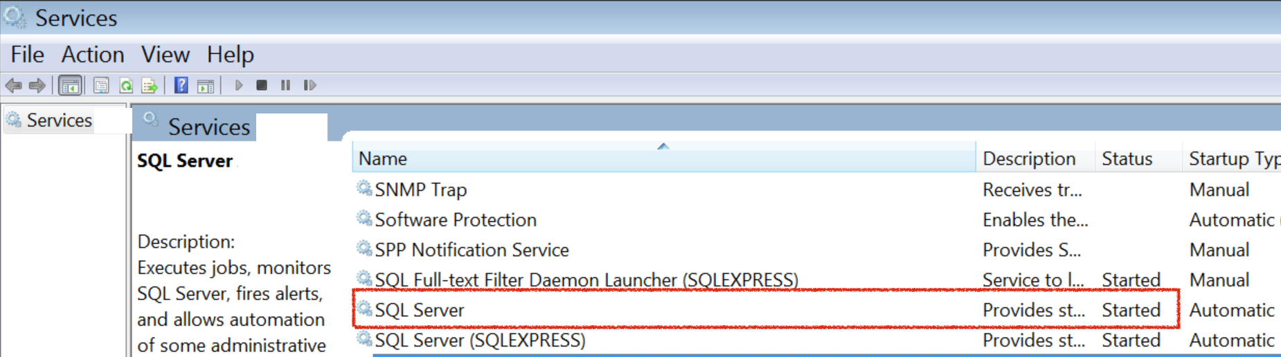 SQL Server Password - Bhawesh Kumar
